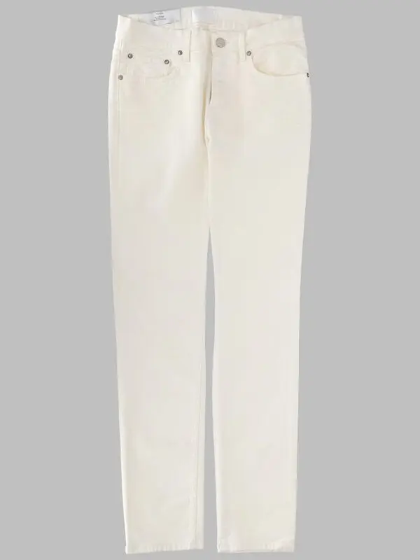 Acne Studios Jeans In Denim Di Cotone - White