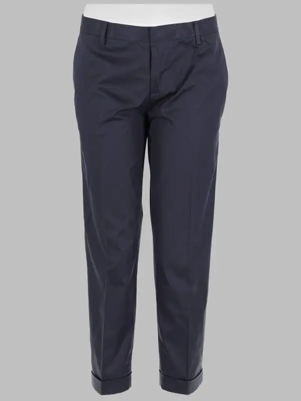 Dsquared2 Cotton Elastane Trousers - Blue