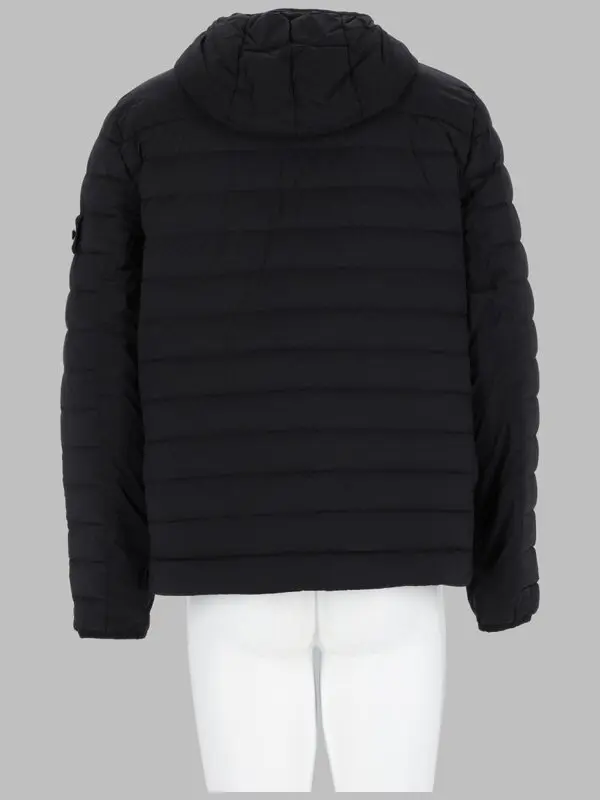 Stone Island Hooded Jacket - Black