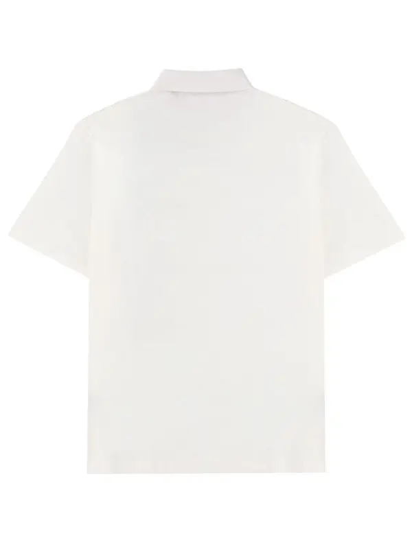 BOSS Polo Con Logo - White