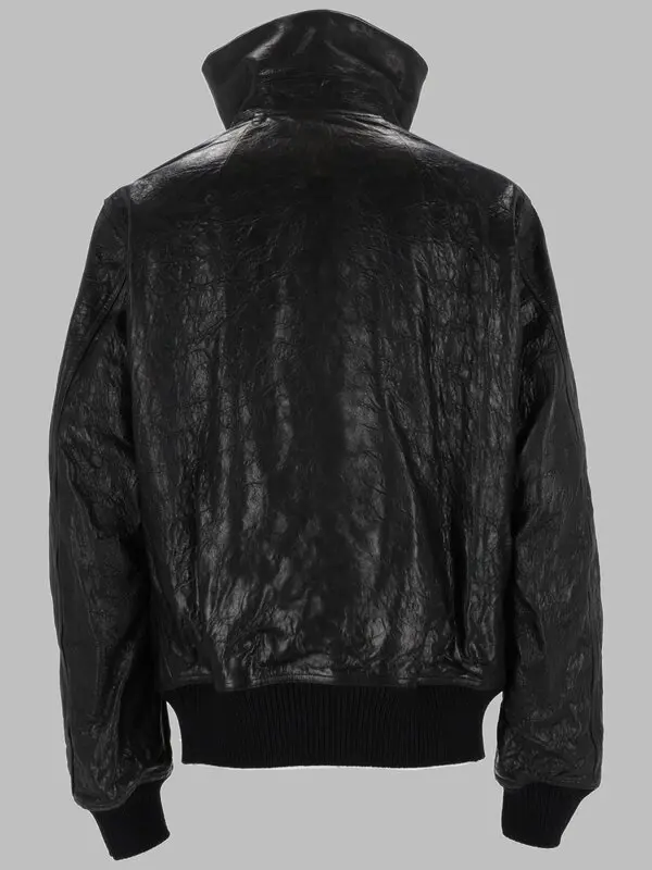 Rick Owens Zip-up Bomber Jacket - Black