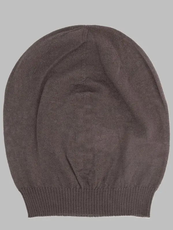 Rick Owens Knit Beanie - Brown
