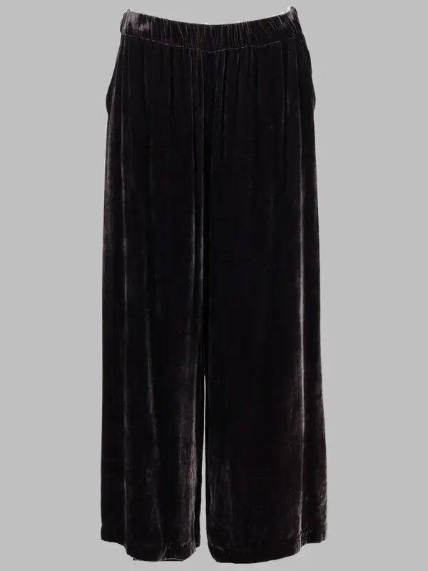 P.a.r.o.s.h Pantalone In Viscosa Misto Seta - Brown