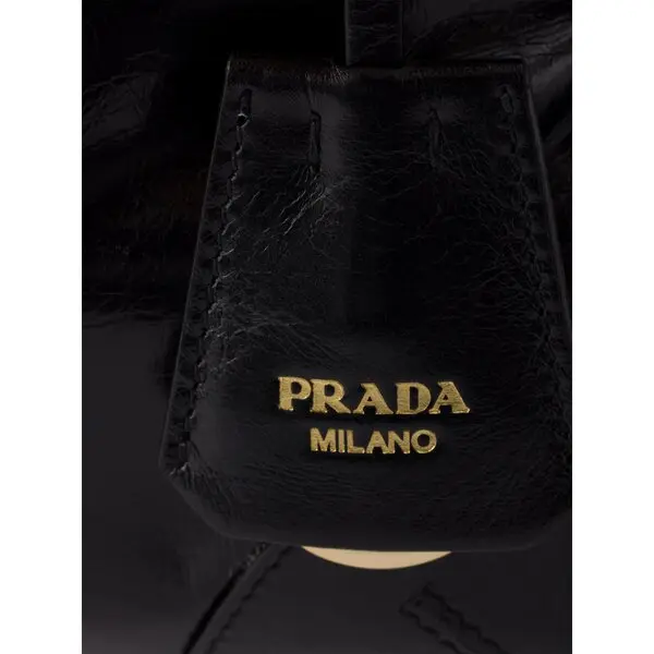 Prada Bonnie Shoulder Bag - Black