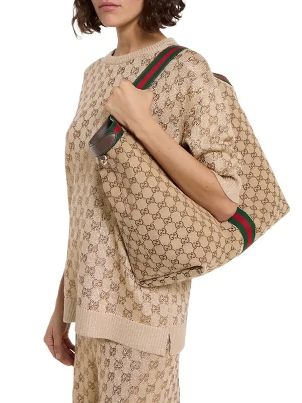 Gucci Lily Shopping Bag Large - Cream