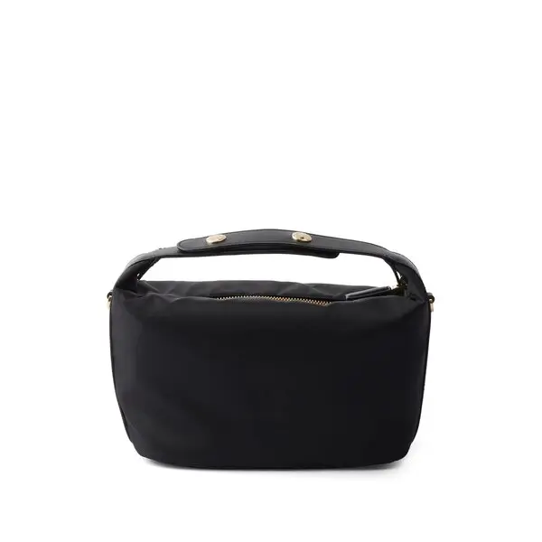Prada Re-nylon And Leather Mini Bag - Black