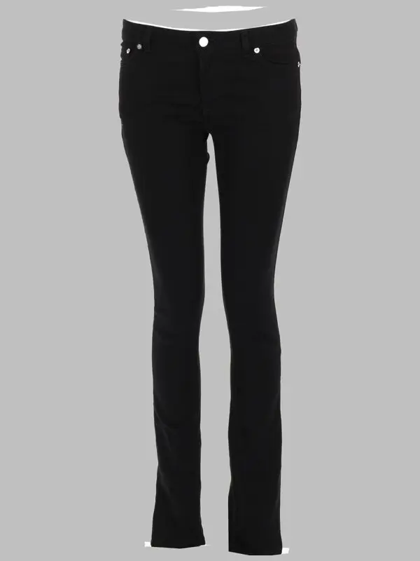 Givenchy Cotton Blend Jeans With Star Detail