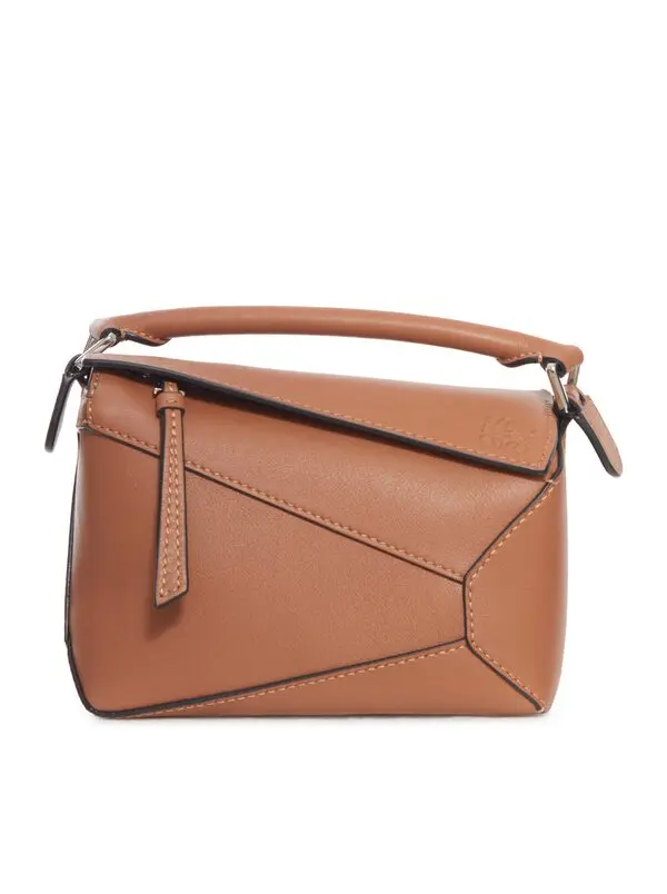 Loewe Puzzle Mini Bag - Tan