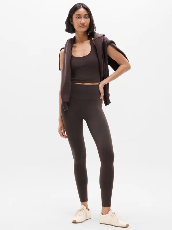 Athleta Salutation High Rise Legging - Truffle