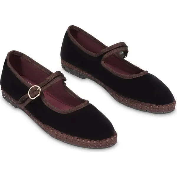 FLABELUS Sethe Mary Jane Flat - Black