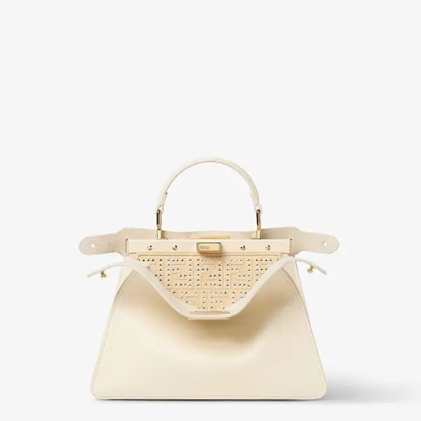 Fendi Peekaboo Iseeu Small Bag - Beige