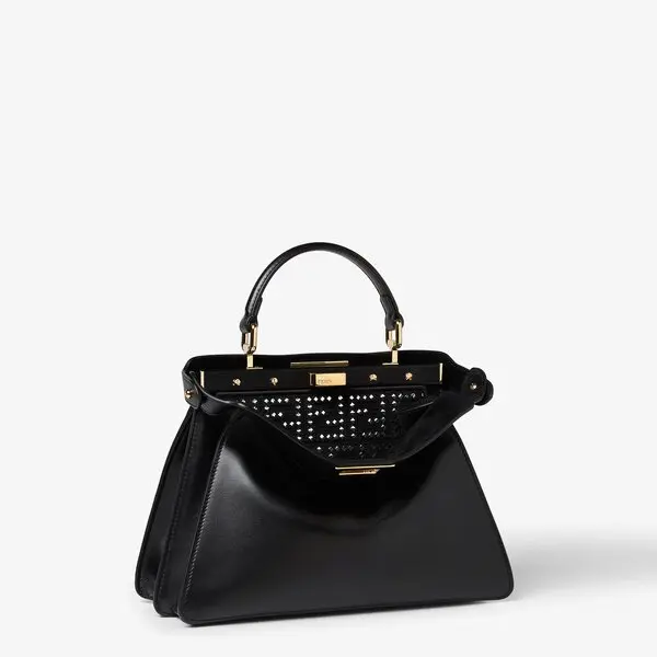 Fendi Peekaboo Iseeu Small Bag - Black