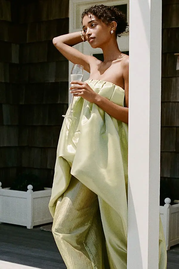 TOJHA Arley Two-piece Maxi Dress - Pistachio