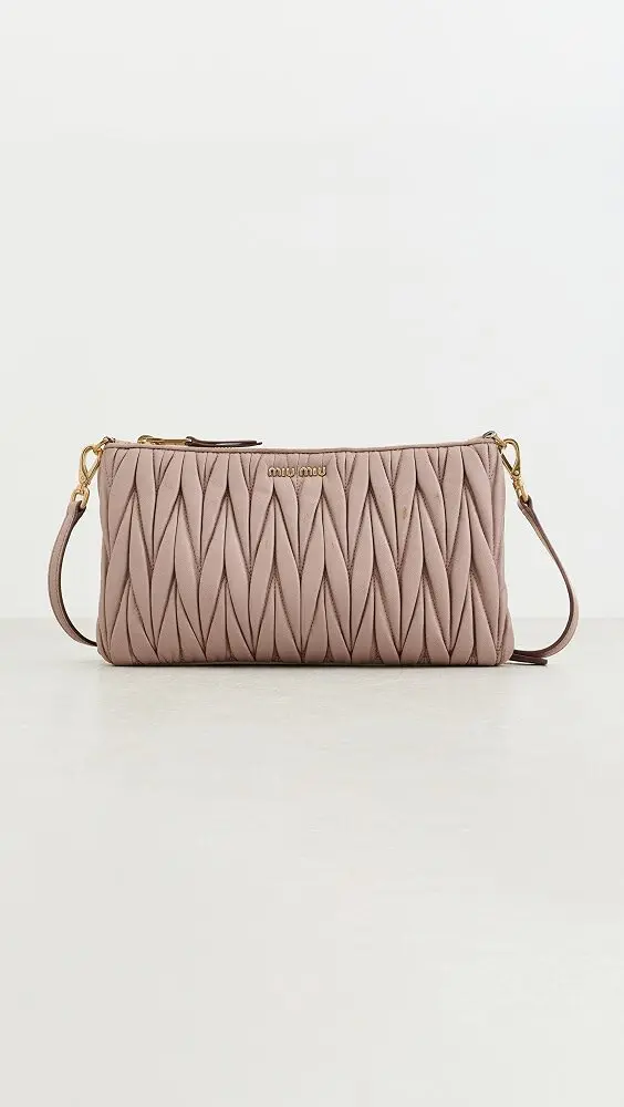 Shopbop Miumiu Matelassé Shoulder Bag