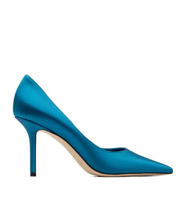 JIMMY CHOO Love 85 Pointed Toe Stiletto Pumps - Lagoon
