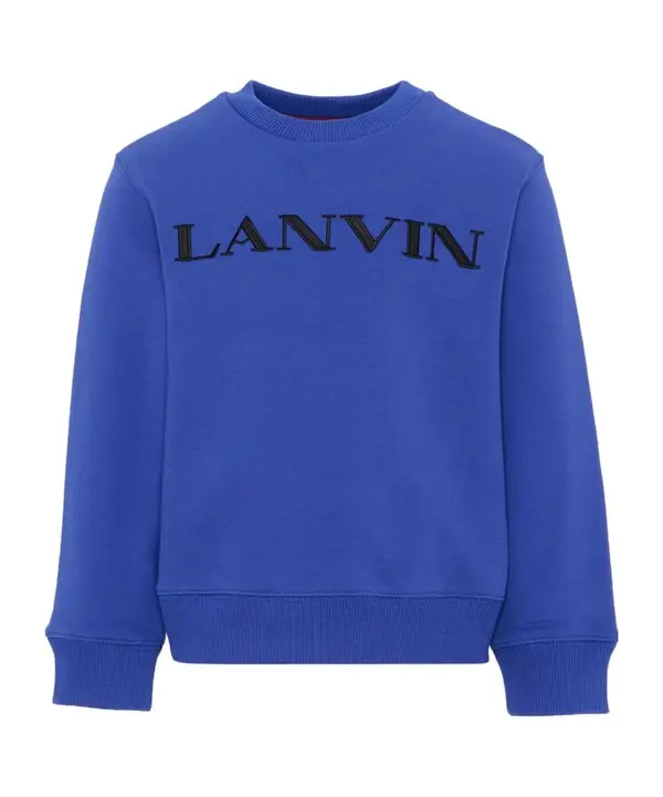 LANVIN Logo-embroidered Sweatshirt