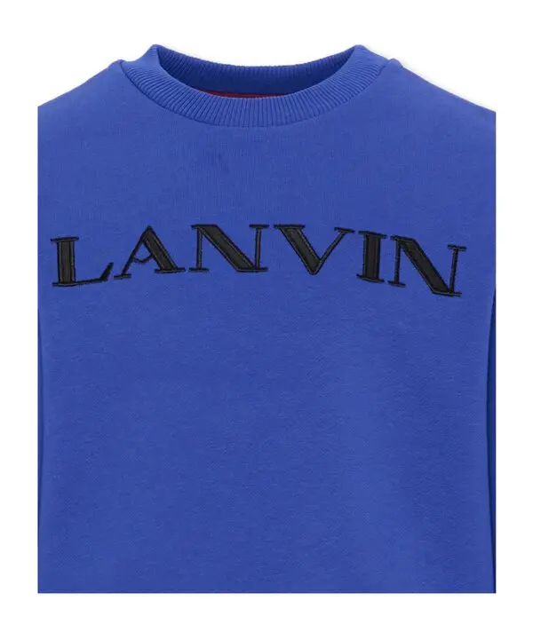 LANVIN Logo-embroidered Sweatshirt