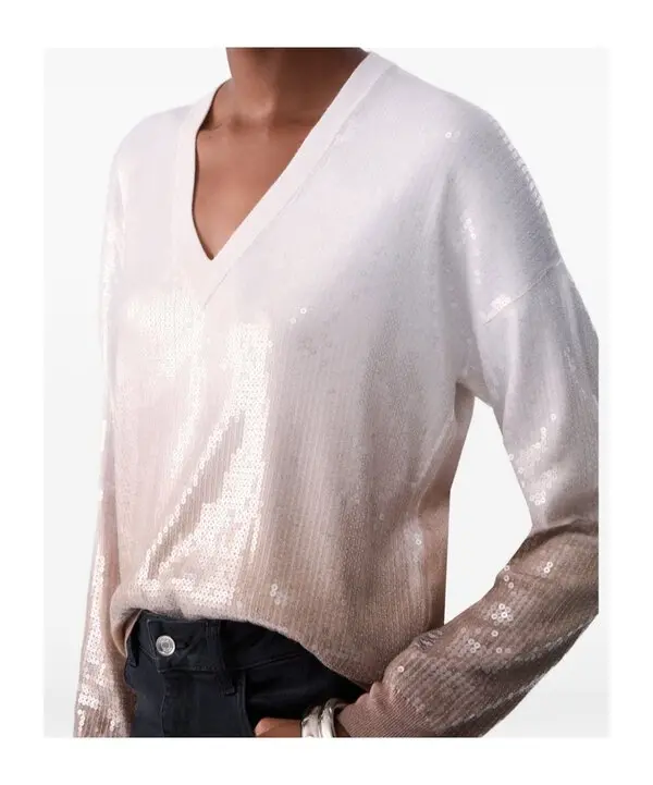 Liu Jo Dégradé Sweater With Sequins