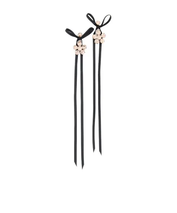 Simone Rocha Butterfly-back Earrings - Pink