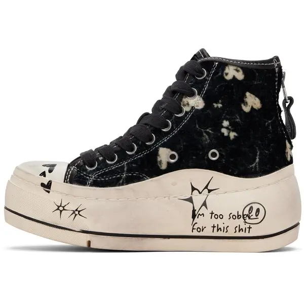 R13 Kurt High-top Sneakers