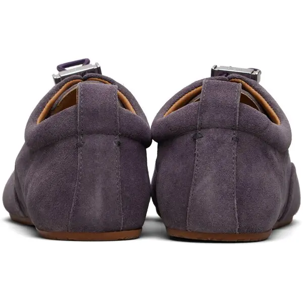 By Far Lace Up Sneakers - Deep Purple