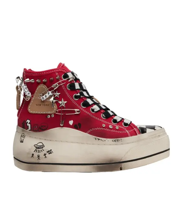 R13 Kurt High-top Sneakers