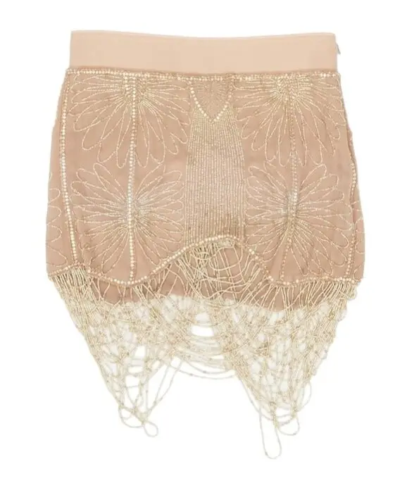 Attico Embellished Mini Skirt - No