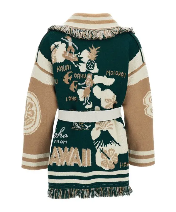 Alanui Preppy-style Patterned Sweater