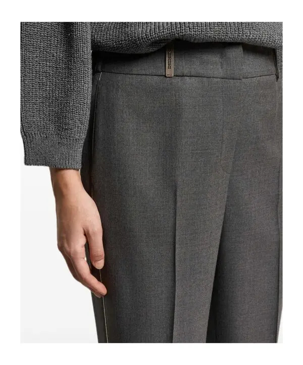 Peserico Pressed-crease Trousers