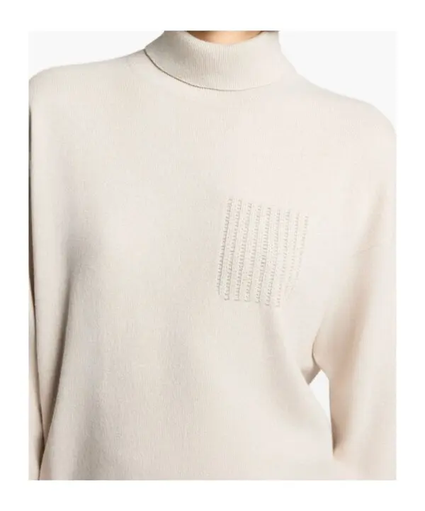 Peserico Patch-pocket Roll-neck Jumper - No