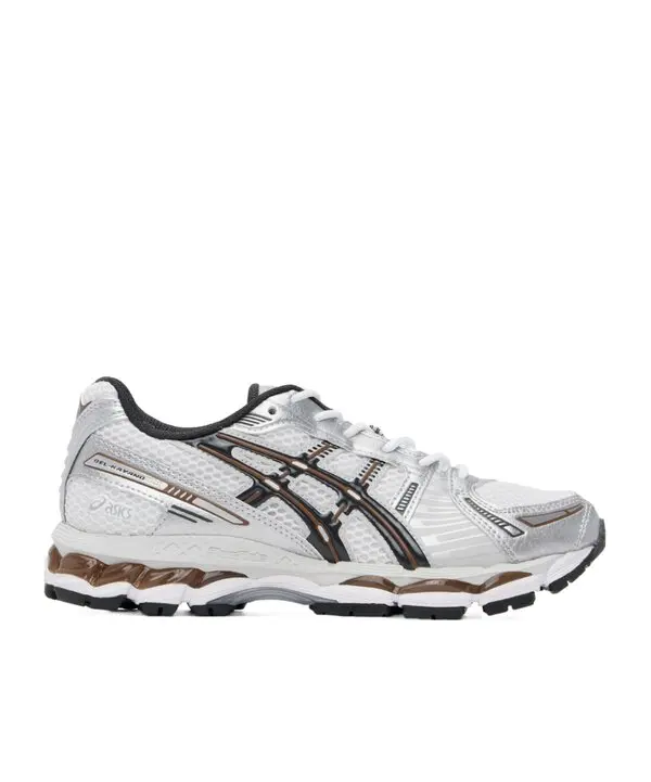 Asics Mesh Panel Running Shoes - White/graphite Grey