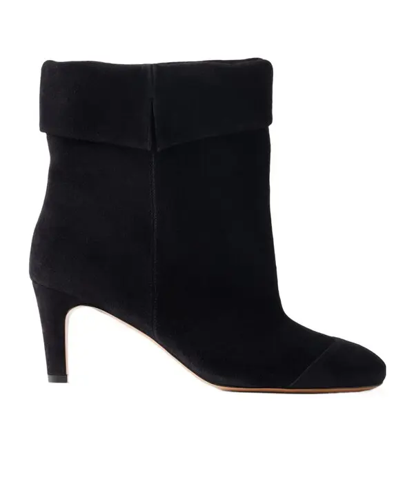 Isabel Marant Étoile Eldra Suede Ankle Boots - Black