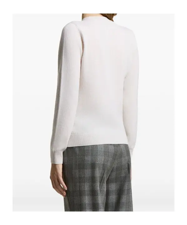 Peserico Patch Detail Crew Neck Jumper