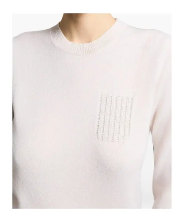Peserico Patch Detail Crew Neck Jumper