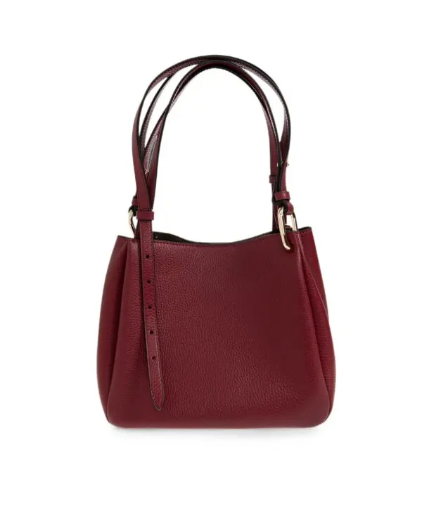 Furla Grained Leather Shoulder Bag