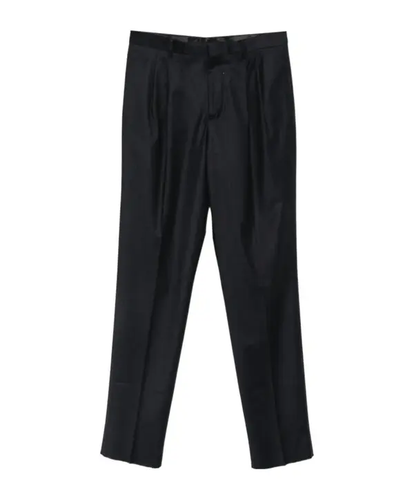 LARDINI Pleated Wool Trousers