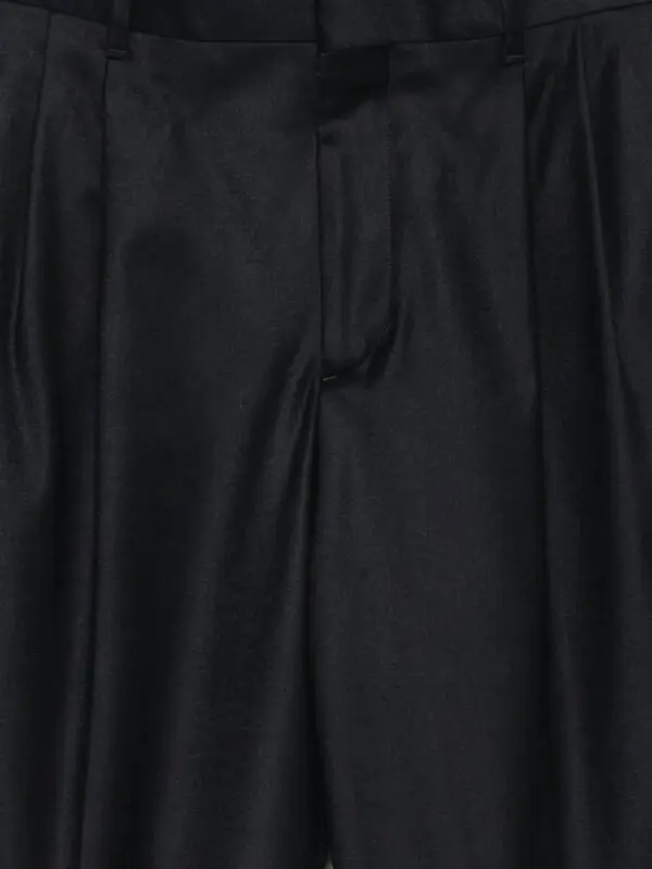LARDINI Pleated Wool Trousers