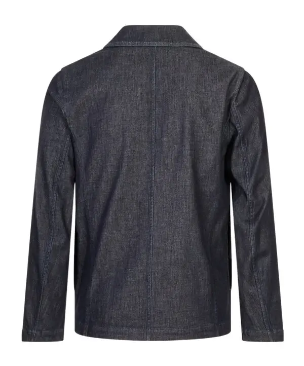 Canali Long-sleeve Denim Jacket