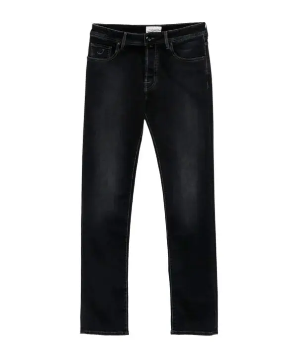 Jacob Cohen Logo-patch Slim-fit Jeans