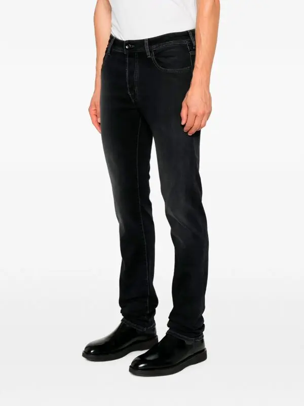 Jacob Cohen Logo-patch Slim-fit Jeans