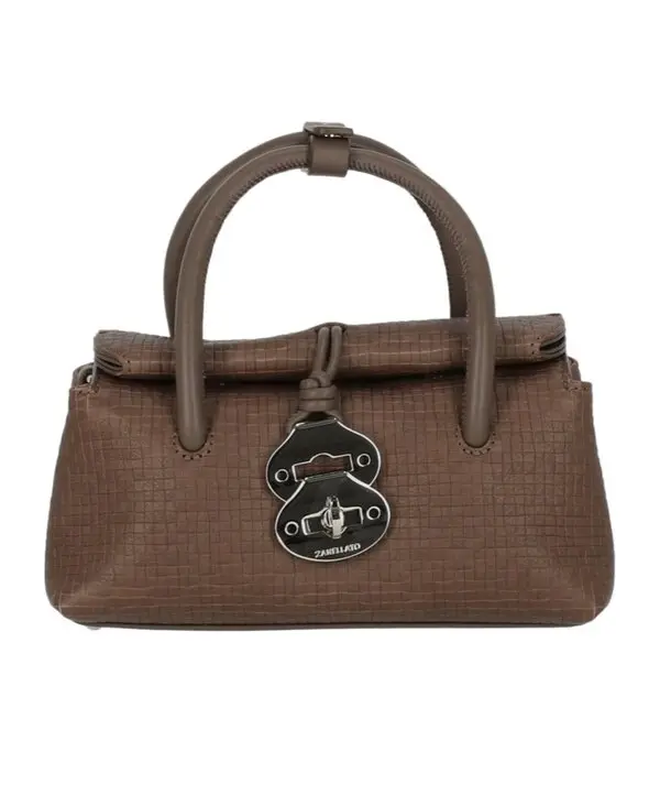 ZANELLATO Baby Top Handle Bag - Brown