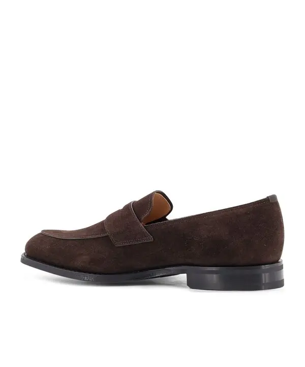 Church's Penny Suede Loafers - Black