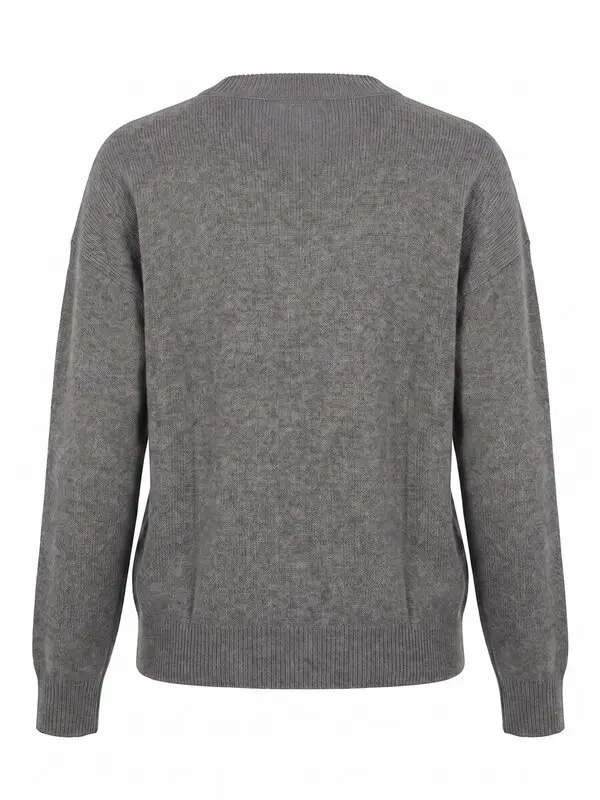 Peserico Sequin-embellished Drop-shoulder Jumper