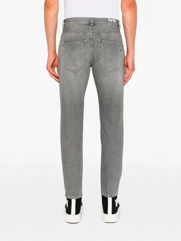 DONDUP Faded Whiskered Jeans