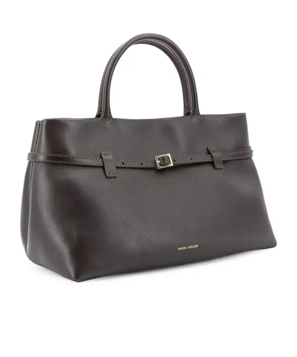 Manu Atelier 35 Le Cambon Leather Tote Bag