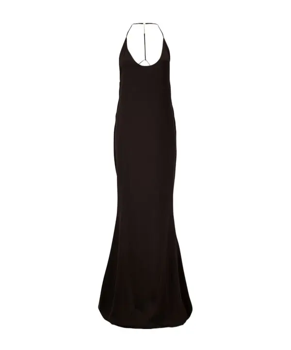 TOM FORD Thin Strap Long Dress - Brown