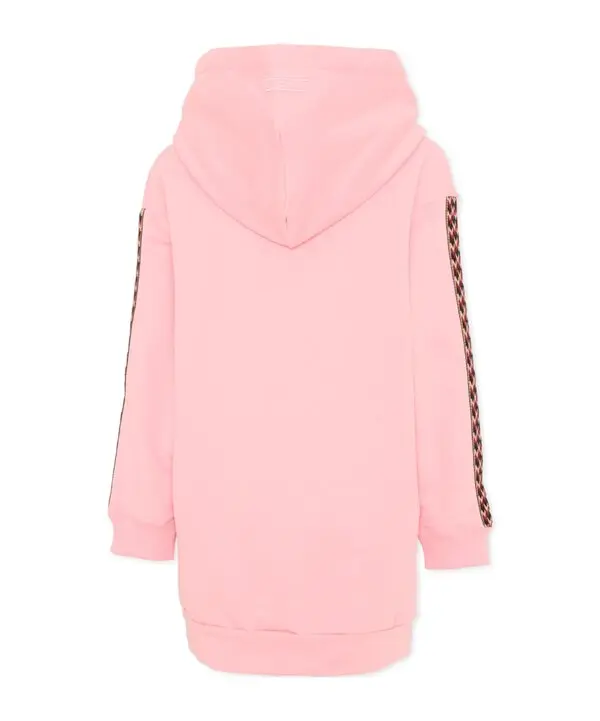 LANVIN Logo-embroidered Hooded Dress