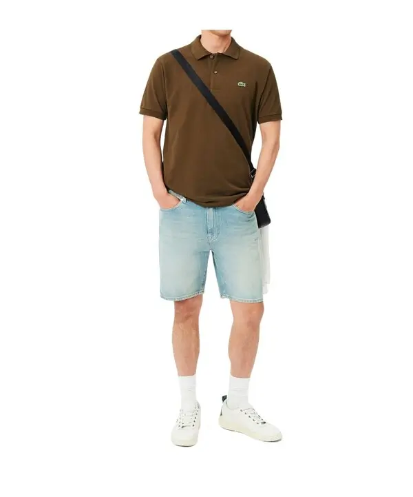 Lacoste Classic Fit L.12.12 Original Polo Shirt - Coffee Brown