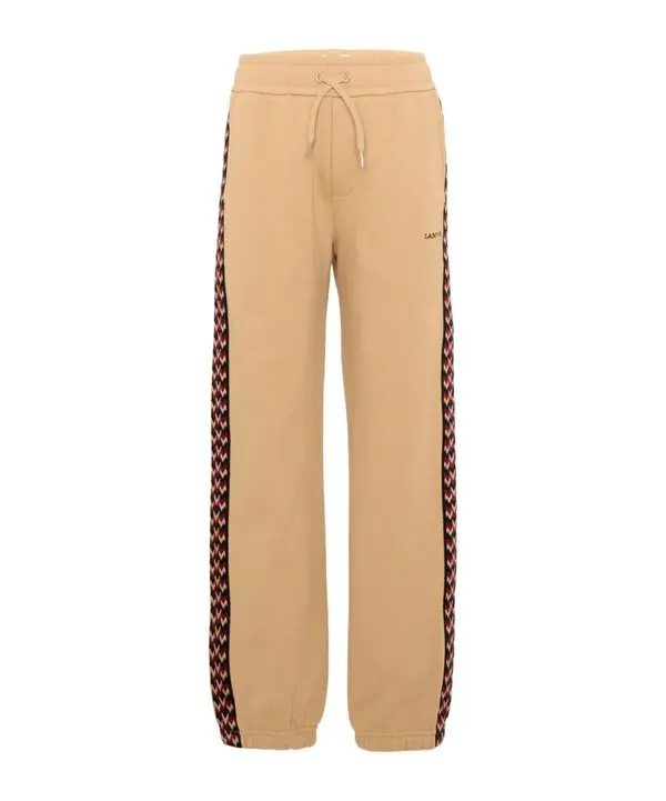 LANVIN Stripe-detail Track Pants