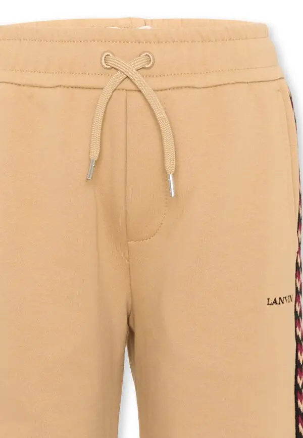 LANVIN Stripe-detail Track Pants